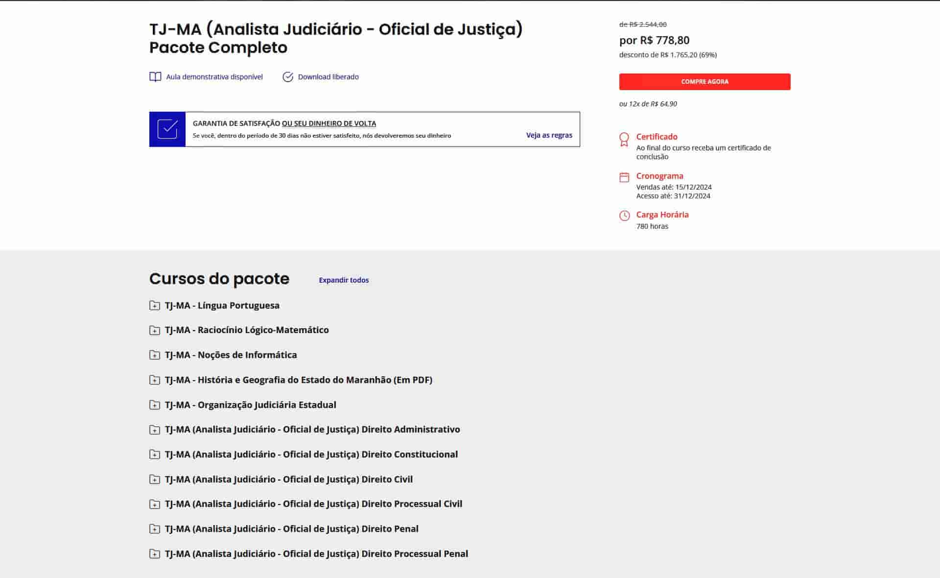 Rateio TJ MA (PÓS-EDITAL) 2024 - Oficial de Justiça - ESTRATÉGIA Rateio TJ MA (PÓS-EDITAL) 2024 - Oficial de Justiça - ESTRATÉGIA